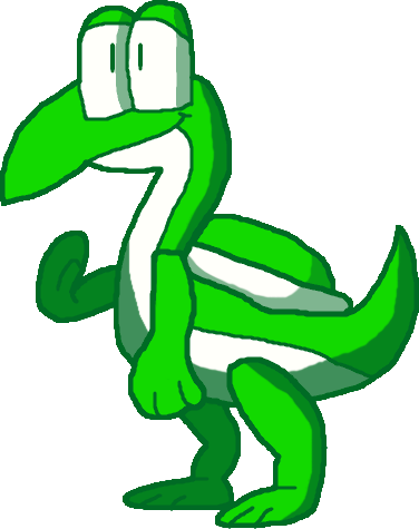 Beta Yoshi by MegaToon1234 on DeviantArt