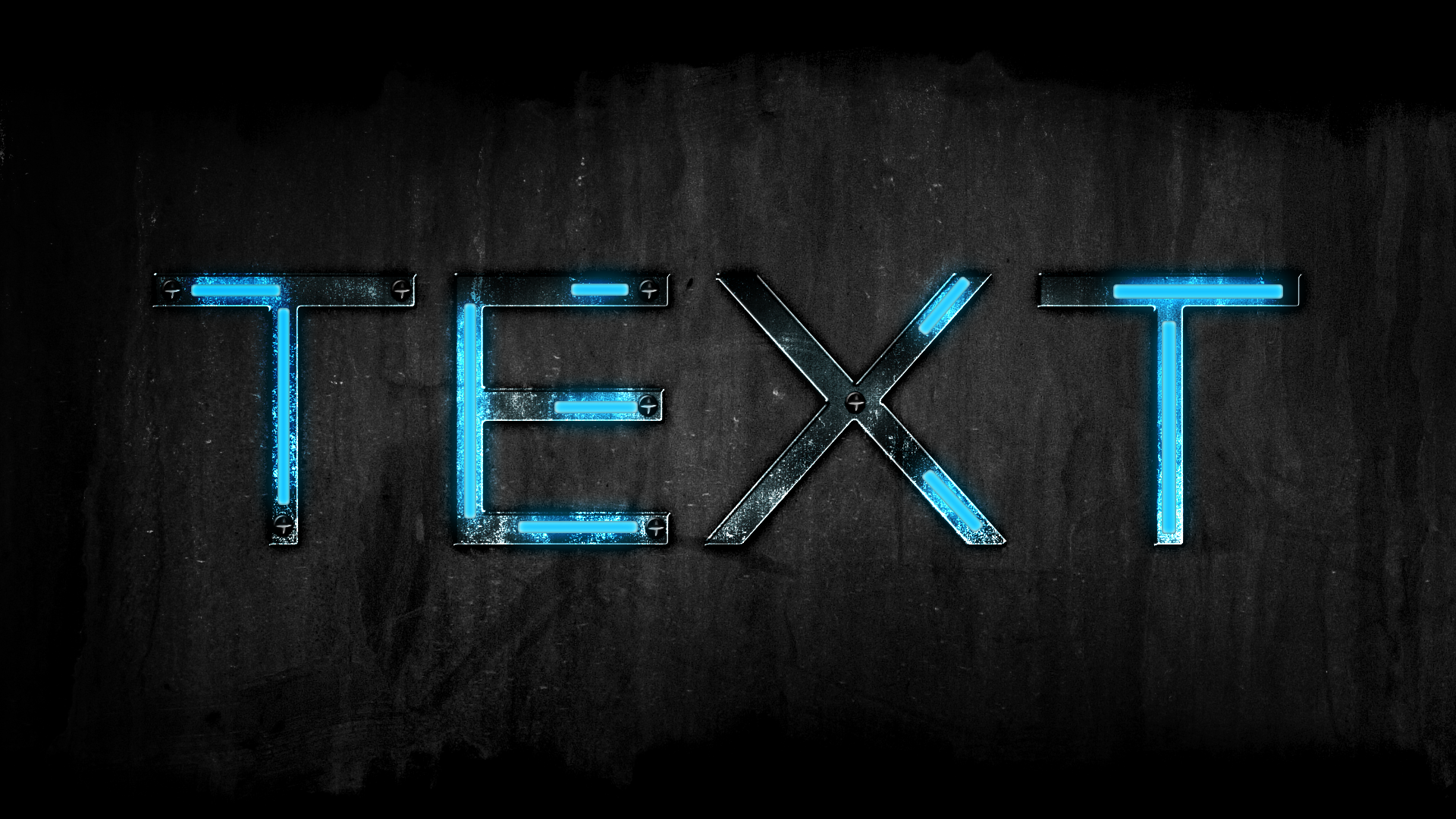 Futuristic Text Effect by ShadowPraetor on DeviantArt