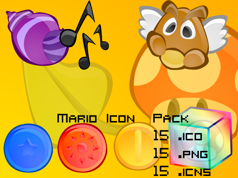 Mario Icon Pack by Moupijmo on DeviantArt