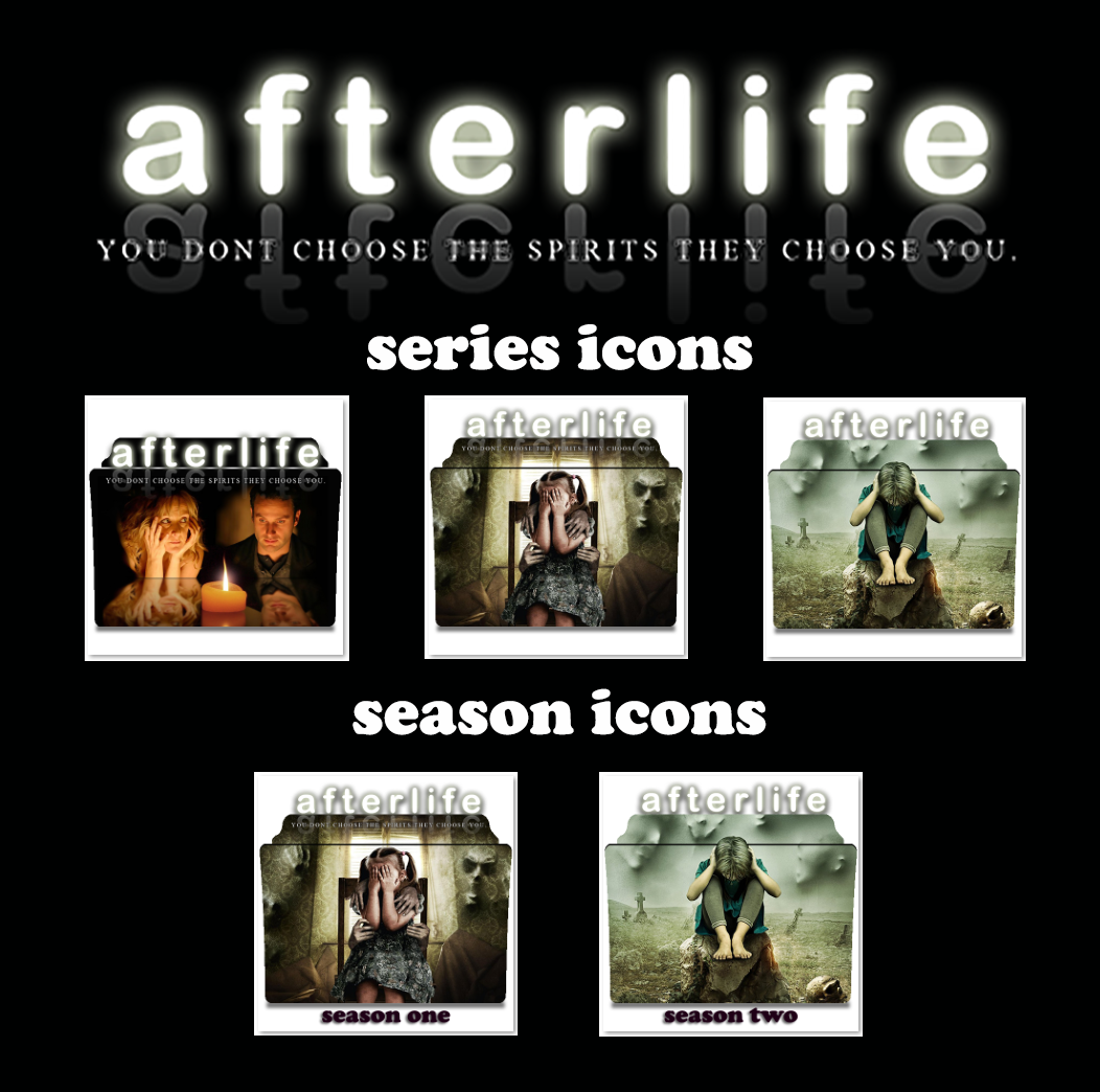 Afterlife series and season folder icons by Vamps1 on DeviantArt