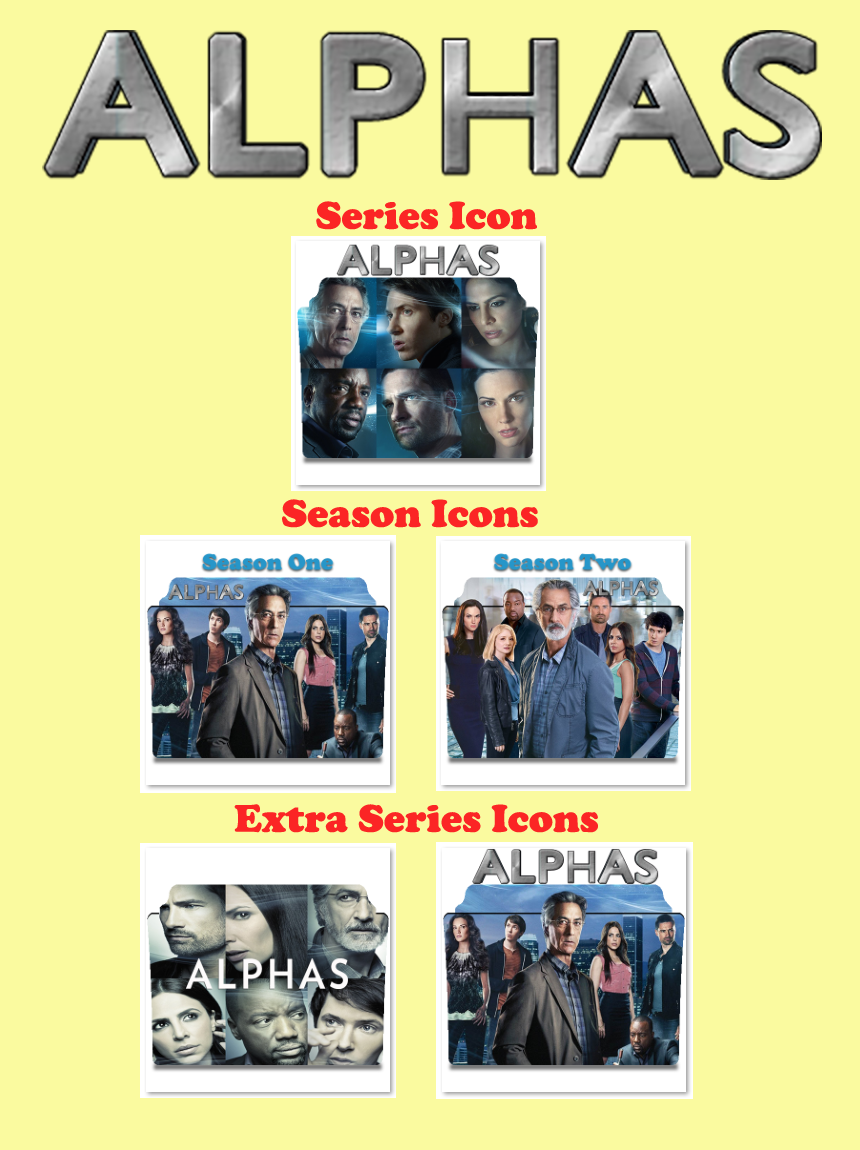 Alphas series and season folder icons by Vamps1 on DeviantArt