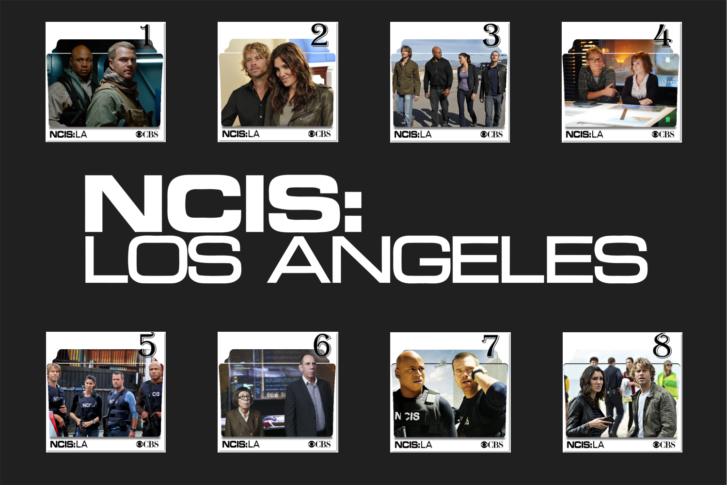 NCIS LA season folder icons by Vamps1 on DeviantArt