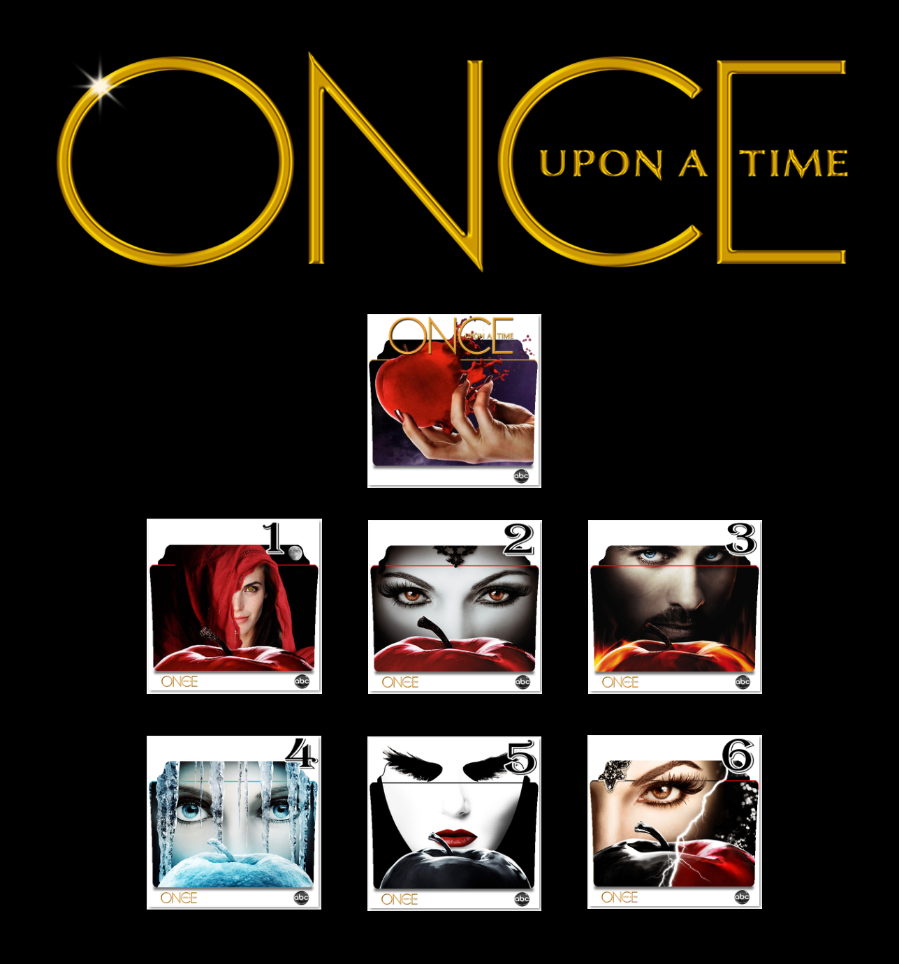 Once Upon a Time series and season folder icons by Vamps1 on DeviantArt