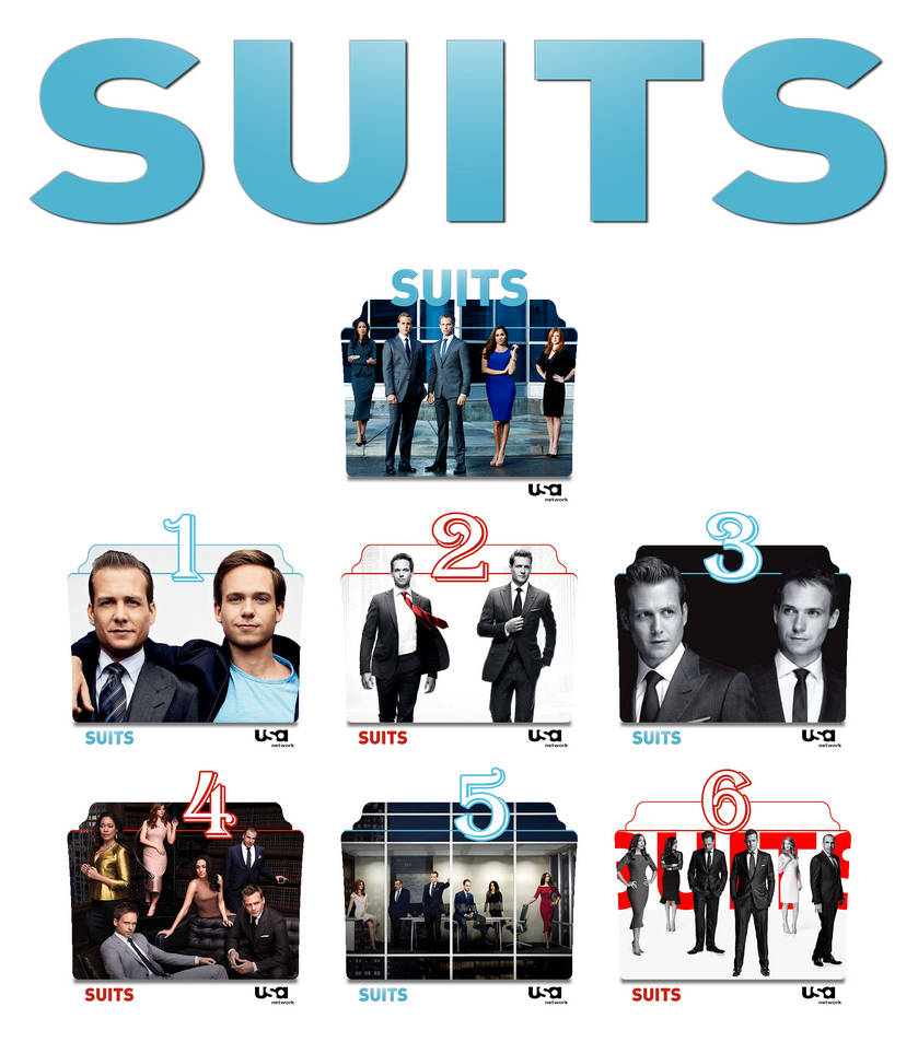 Suits series and season folder icons by Vamps1 on DeviantArt