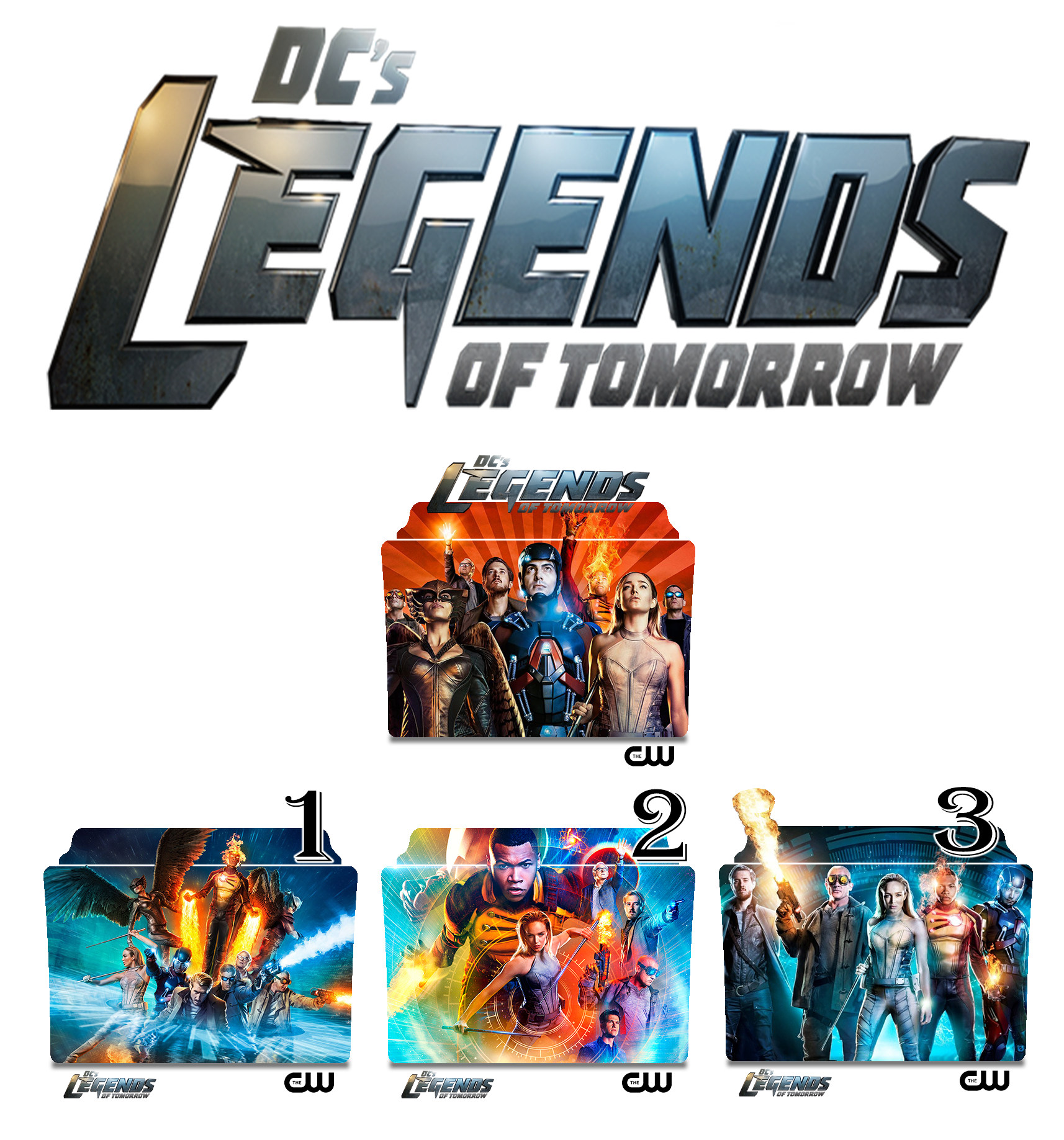 DC's Legends of Tomorrow series and season folder by Vamps1 on DeviantArt