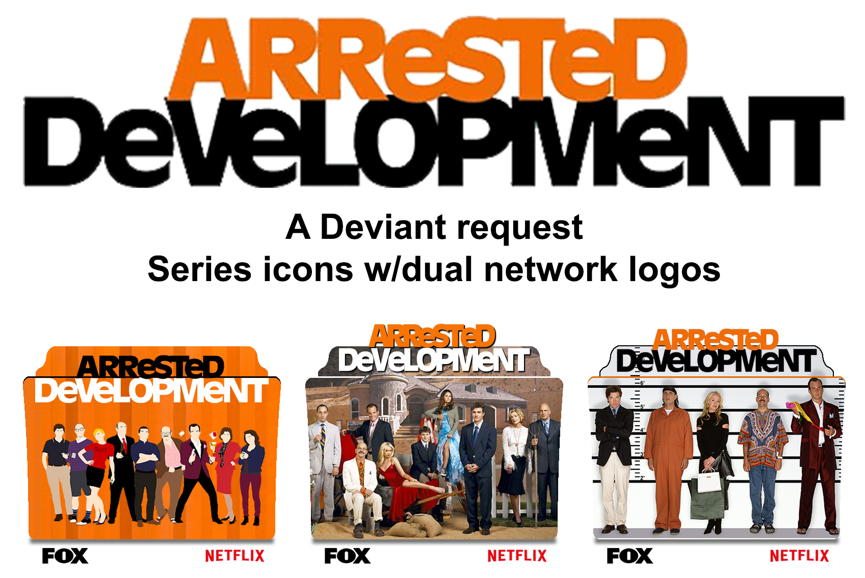 Arrested Development series folder icons by Vamps1 on DeviantArt