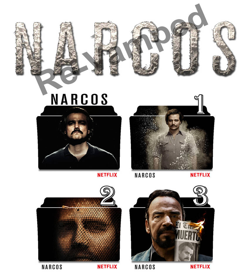 Narcos series and season folder icons by Vamps1 on DeviantArt