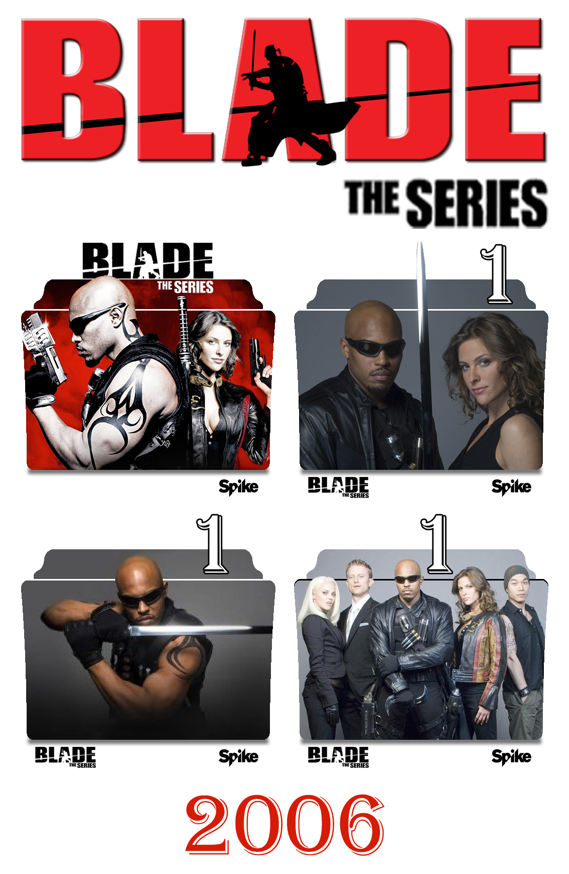 Blade series and season folder icons by Vamps1 on DeviantArt