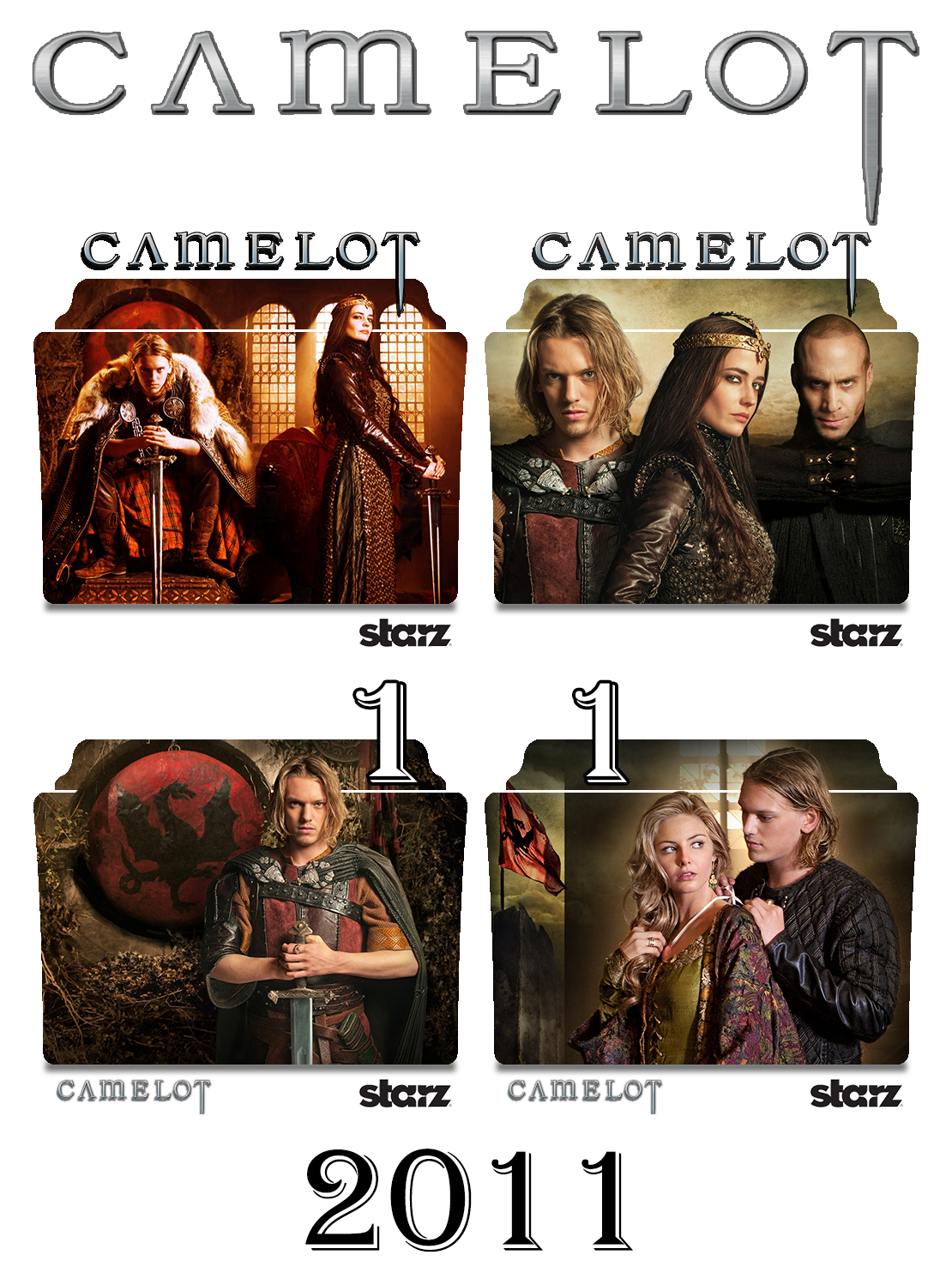 Camelot series and season folder icons by Vamps1 on DeviantArt