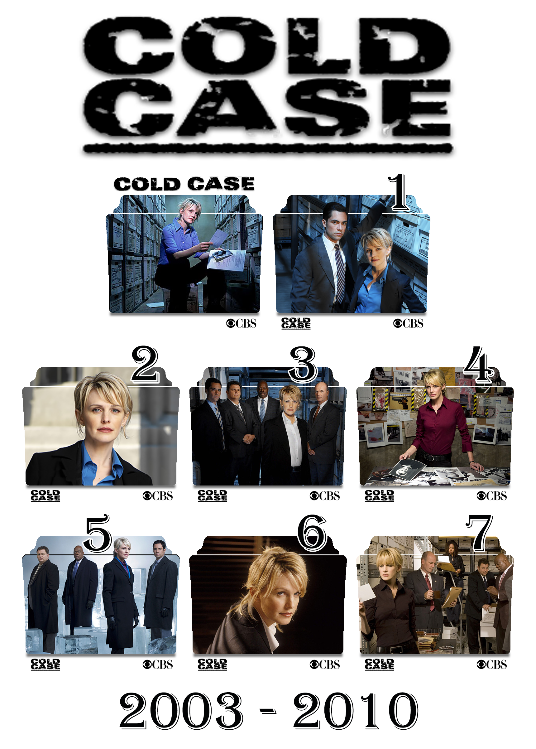 Cold Case series and season folder icons by Vamps1 on DeviantArt