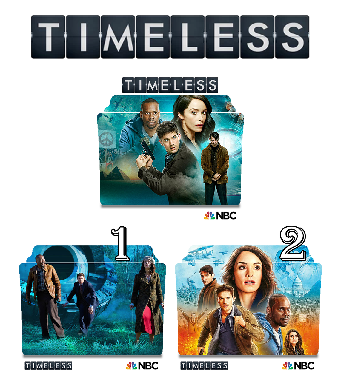 Timeless series and season folder icons by Vamps1 on DeviantArt