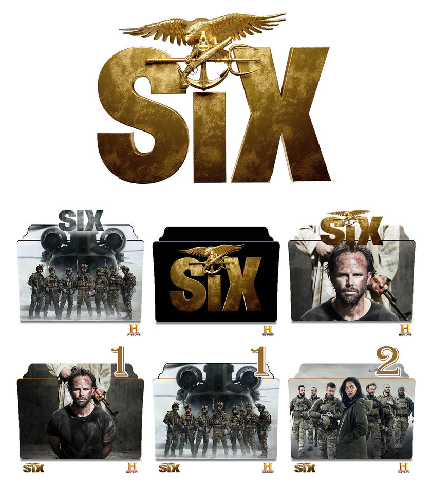 Six series and season folder icons by Vamps1 on DeviantArt