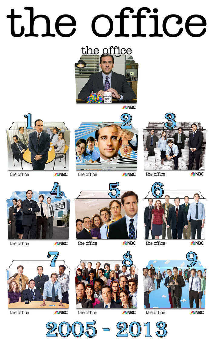 The Office (US) series and season folder icons by Vamps1 on DeviantArt