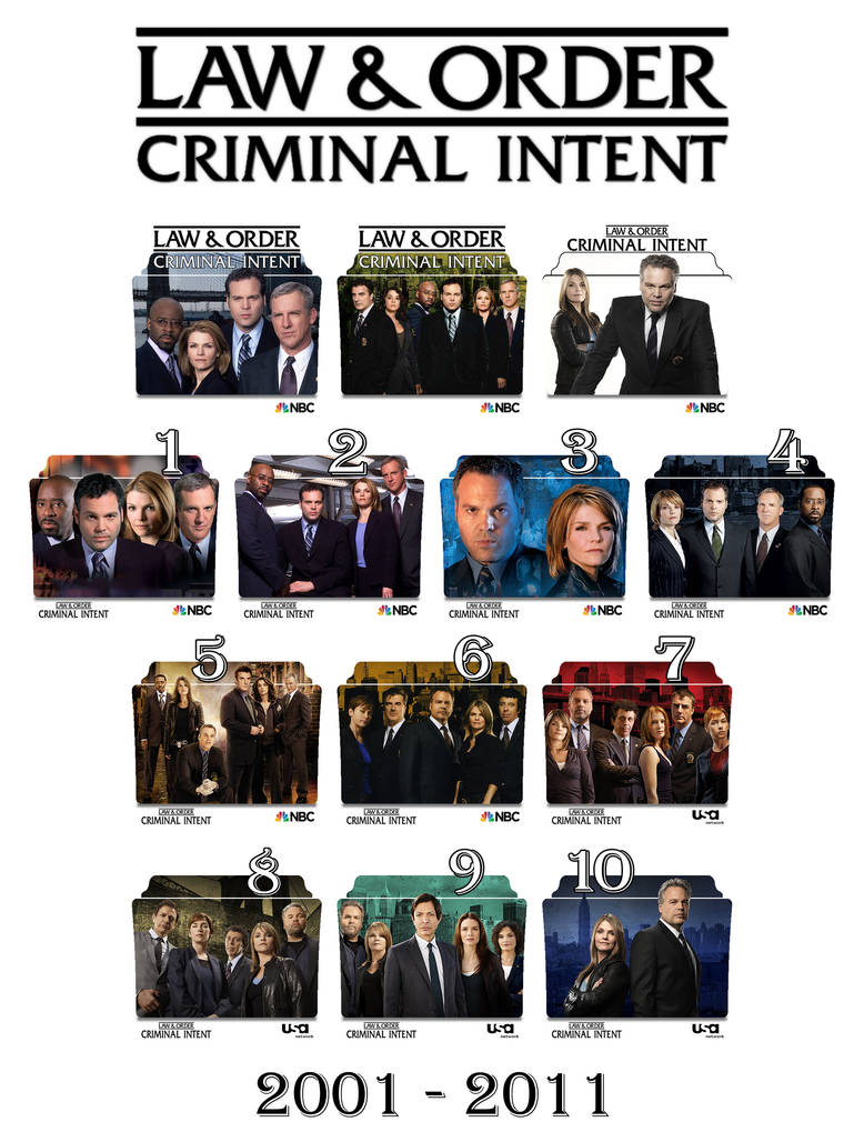 Law and Order CI series and season folder icons by Vamps1 on DeviantArt