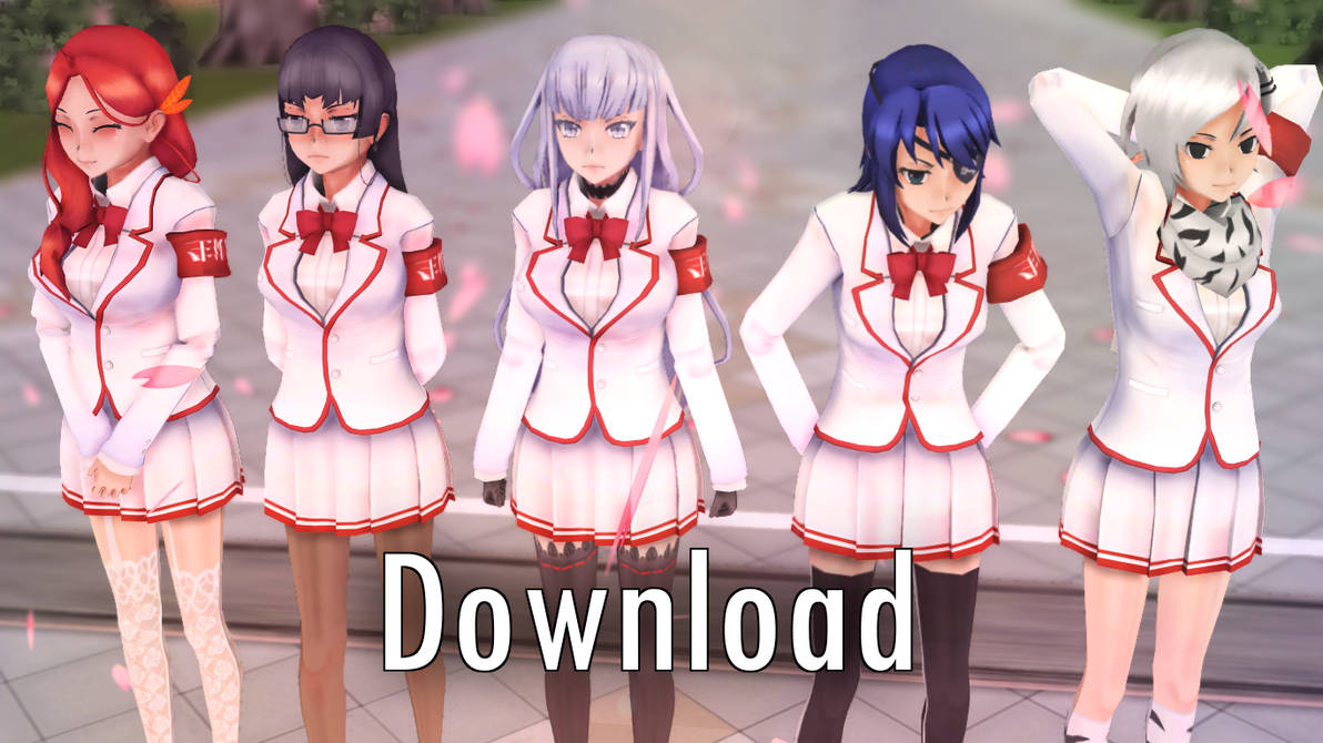 [MMD] X [YS] Student Council Model Pack READ DESC. by SunsetStarzs on DeviantArt