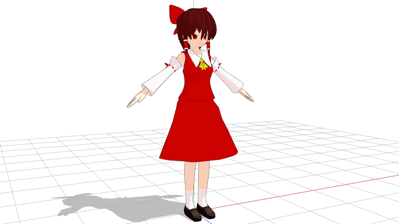 [MMD DL] Reimu by Tsukemono-Osyou on DeviantArt