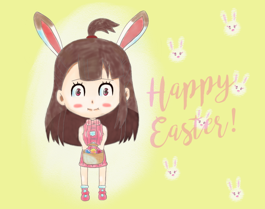 Happy Easter, Akko! by Arigeta-san on DeviantArt