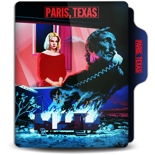 Paris, Texas 1984 V1 Folder Icon by sashaCheraghi on DeviantArt