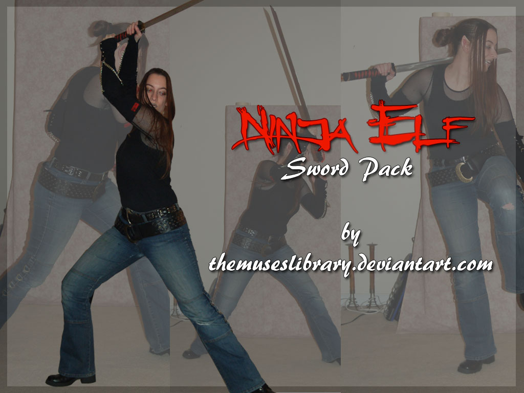 Ninja Elf Sword PACK by themuseslibrary on DeviantArt