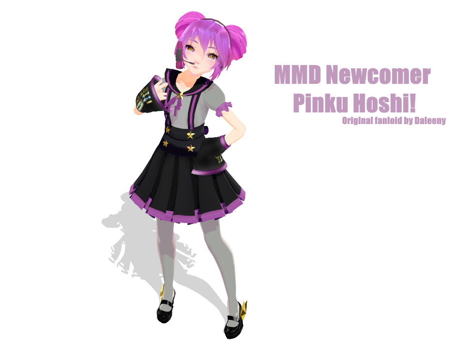 (DOWNLOAD) MMD NEWCOMER Hoshi Pinku! Fanloid! by Daleeny on DeviantArt