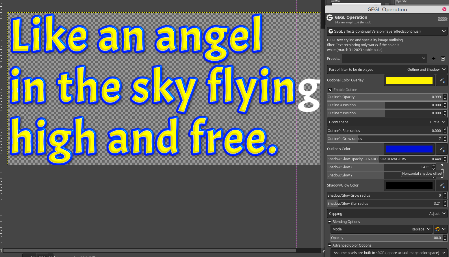Gimp Plugin for live preview layer effects by LayerEffectsInGimp on DeviantArt