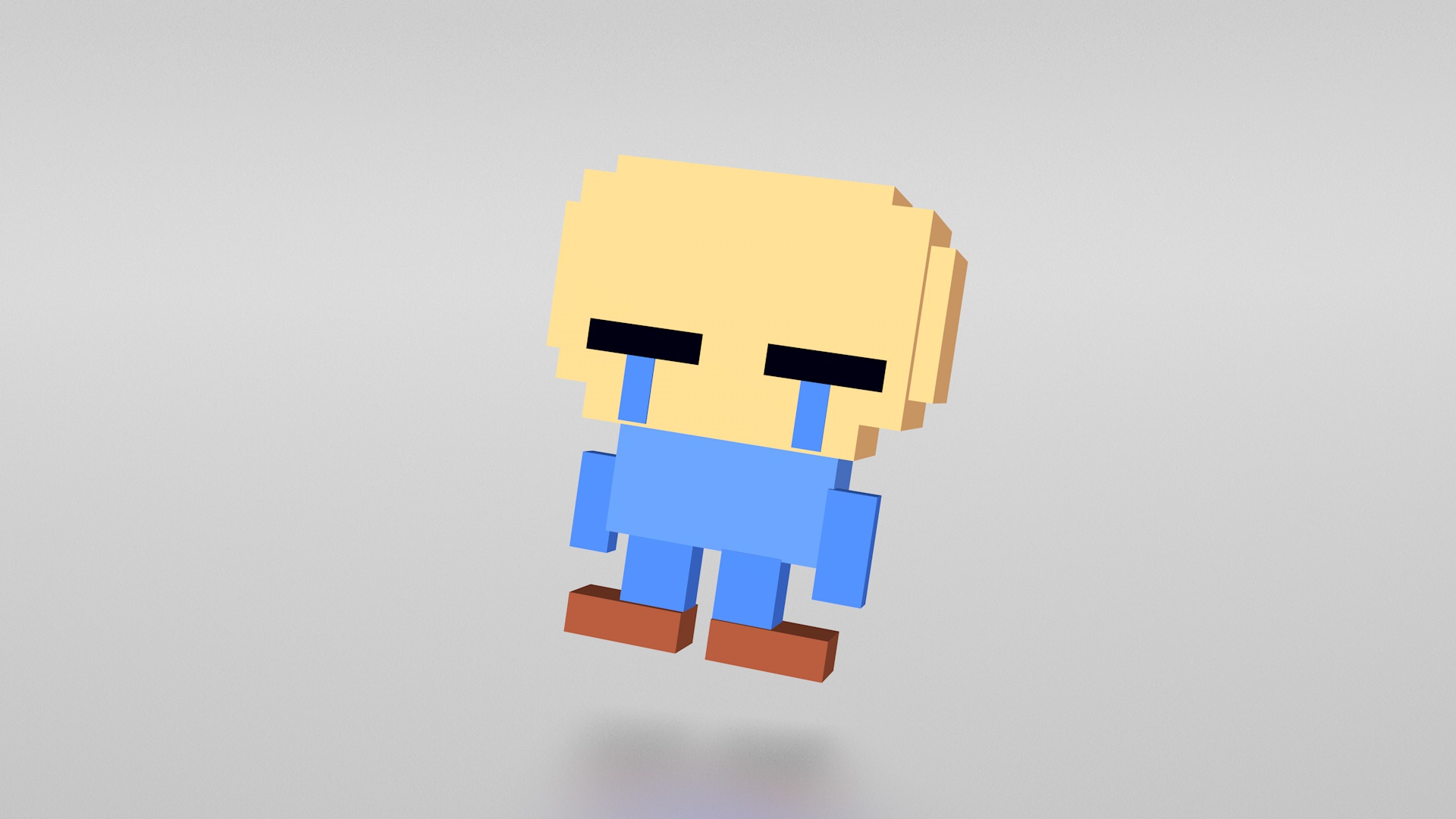 [C4D Download] FNaF2-8Bit Crying Child by PKGames01 on DeviantArt