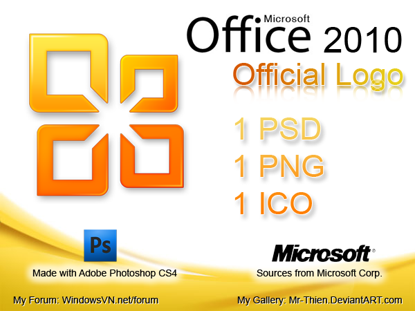 Microsoft Office 2010 Icon Png