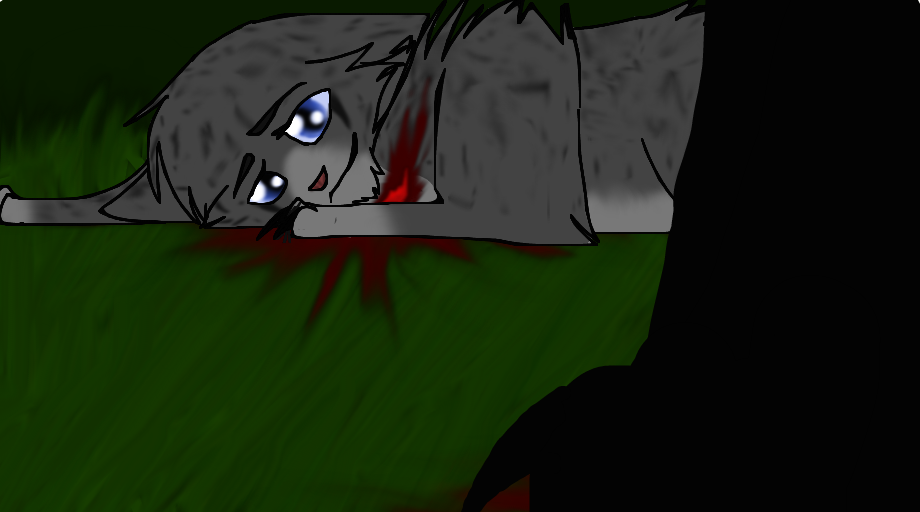 Ashfur's Death by dracoonthewing on DeviantArt