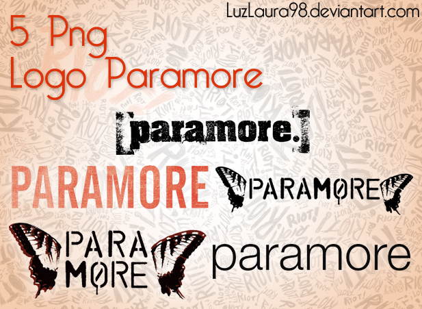 Pack Logos Paramore Png by LuzLaura98 on DeviantArt