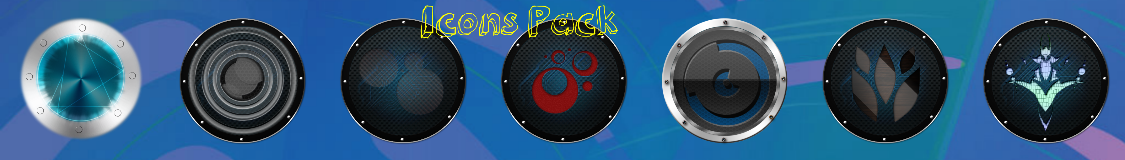 Icons pack 7 icons HQ by christ13430 on DeviantArt