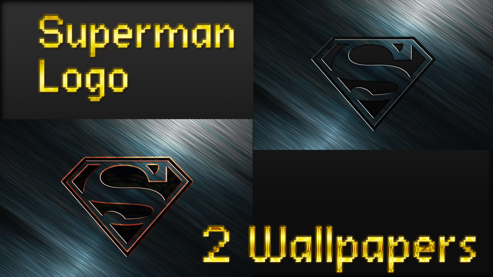 Metal Superman Logo Wallpapers by christ13430 on DeviantArt