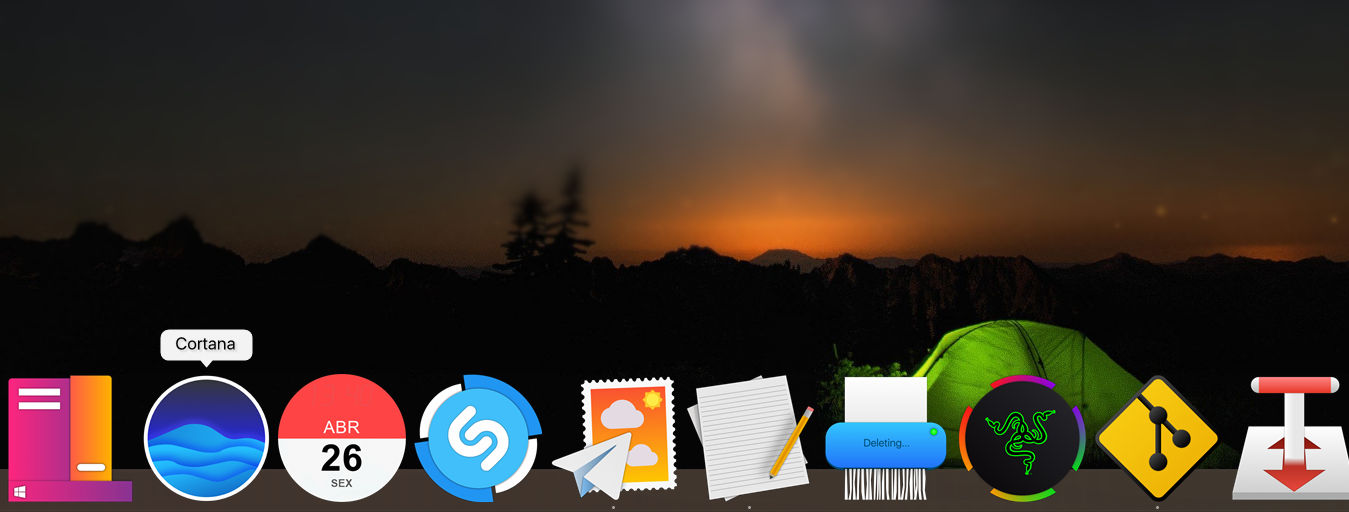 Cortana Icon Dock by CleytonPr on DeviantArt