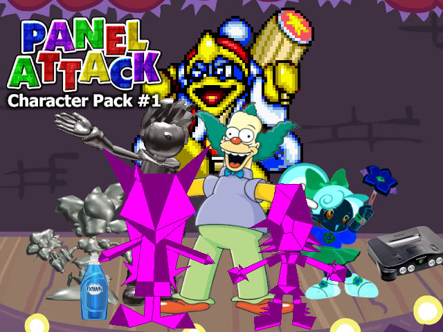 [Panel Attack Mod] Character Pack #1 by Cole207 on DeviantArt