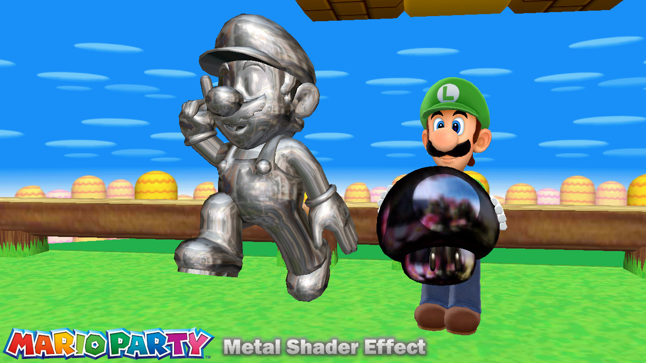 [MMD Effect DL] Mario Party Metal Shader Effect by Cole207 on DeviantArt