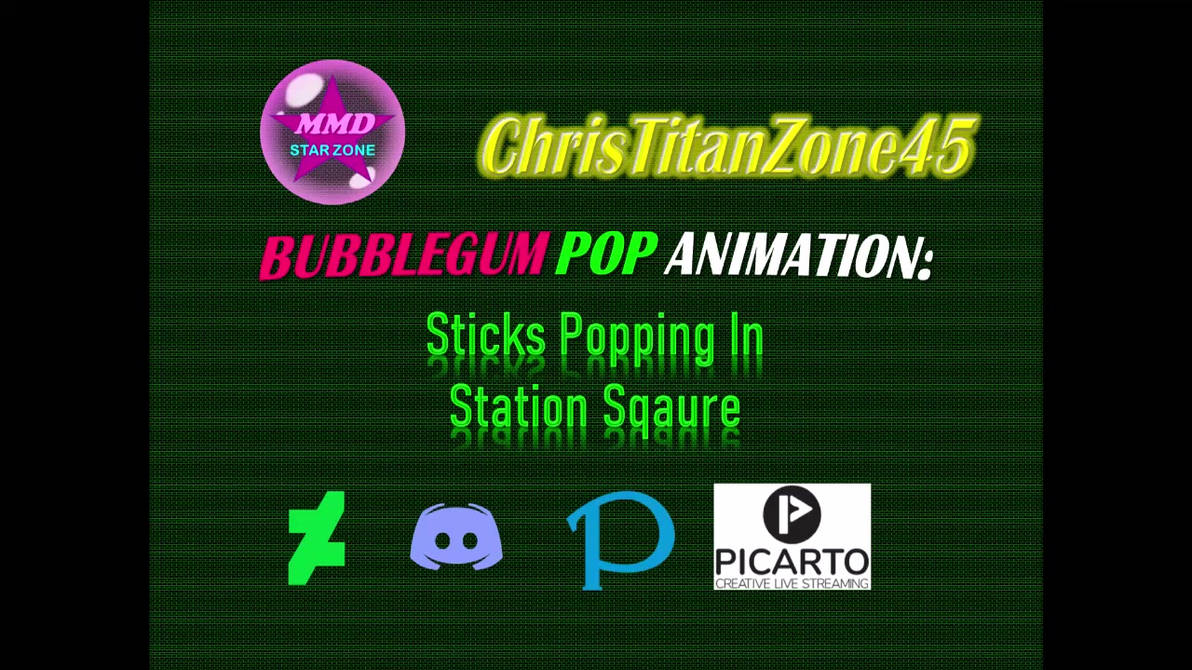 Bubblegum Pop Animation Sticks Popping Gum by ChrisTitanZone45 on ...