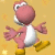 Pink Yoshi is now with you by Mloun on DeviantArt