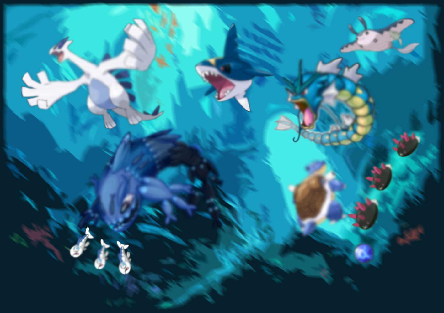 pokemon sea by mgablastoise101 on DeviantArt