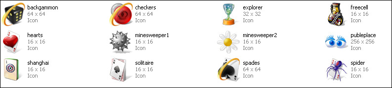 Windows 7 Games Icons by xulfikar on DeviantArt
