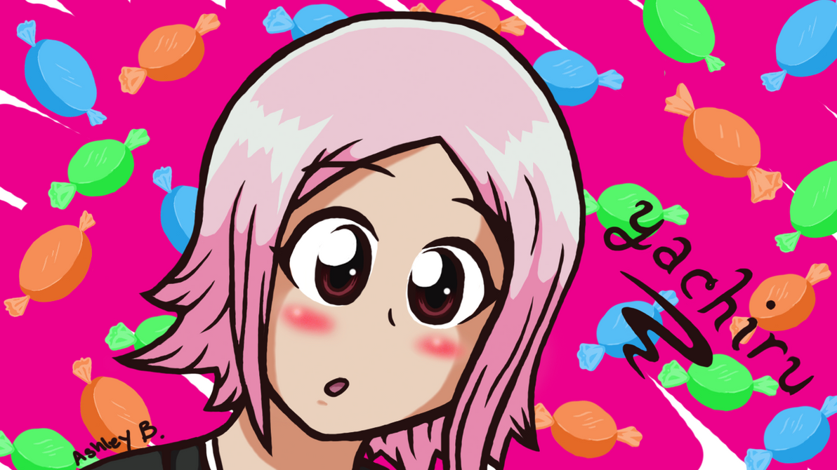 Yachiru by OutOfTheAshes95 on DeviantArt