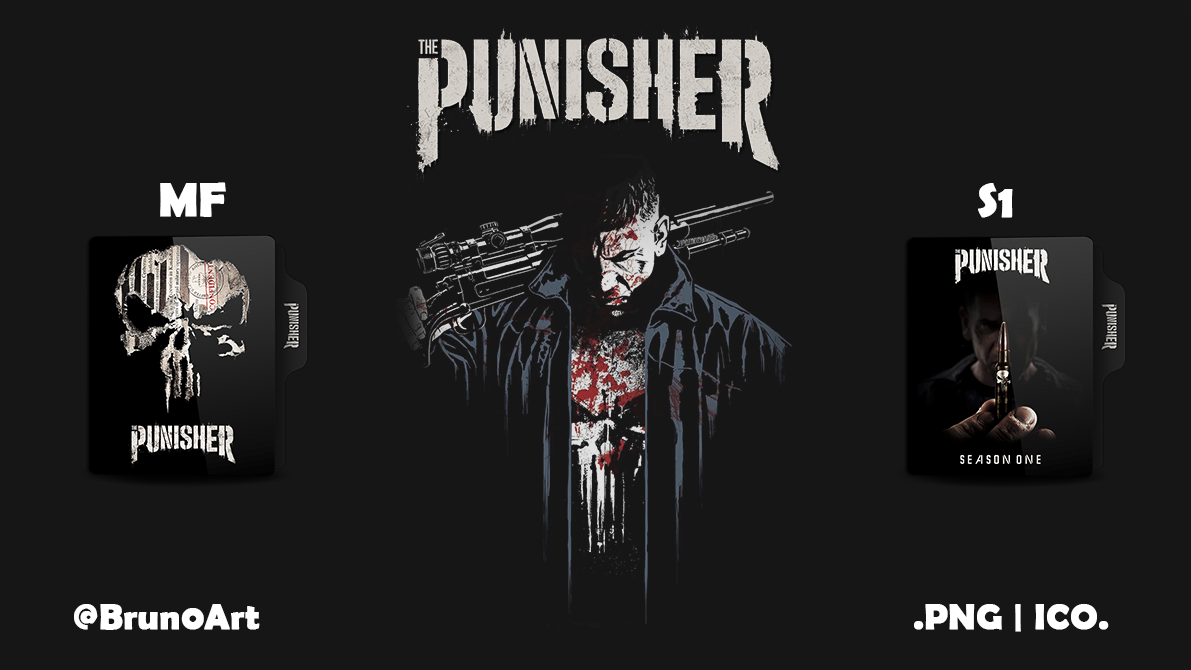 Marvel's The Punisher Folder Icon Collection by Brun0Art on DeviantArt