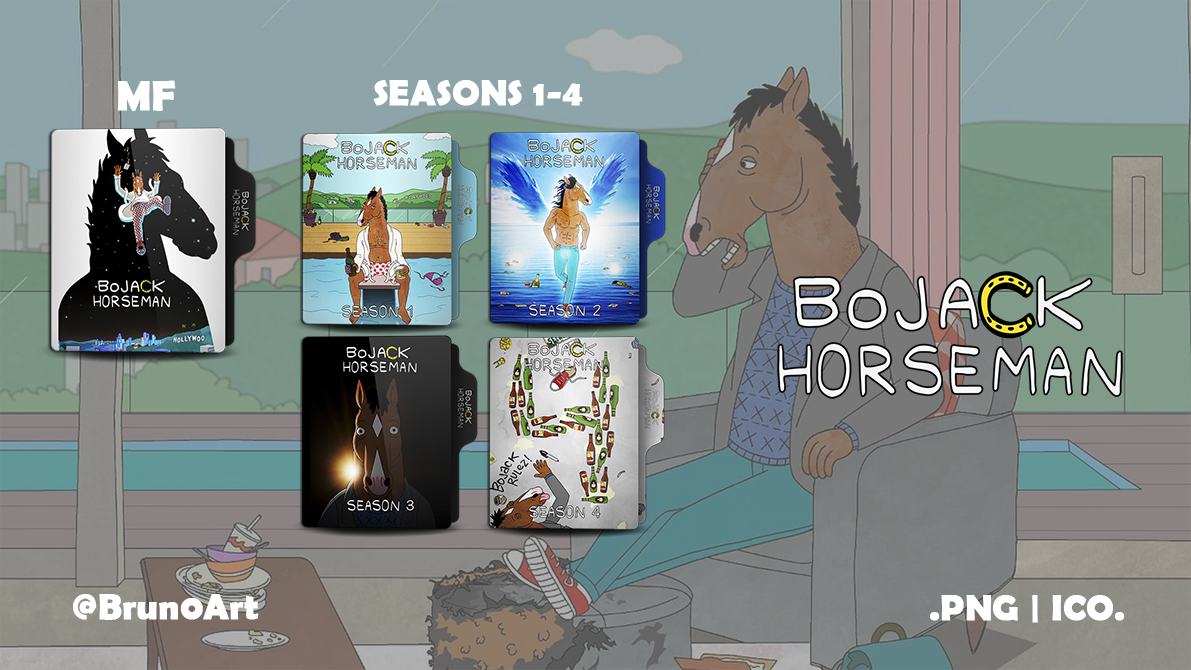 Bojack Horseman Folder Icon Collection by Brun0Art on DeviantArt