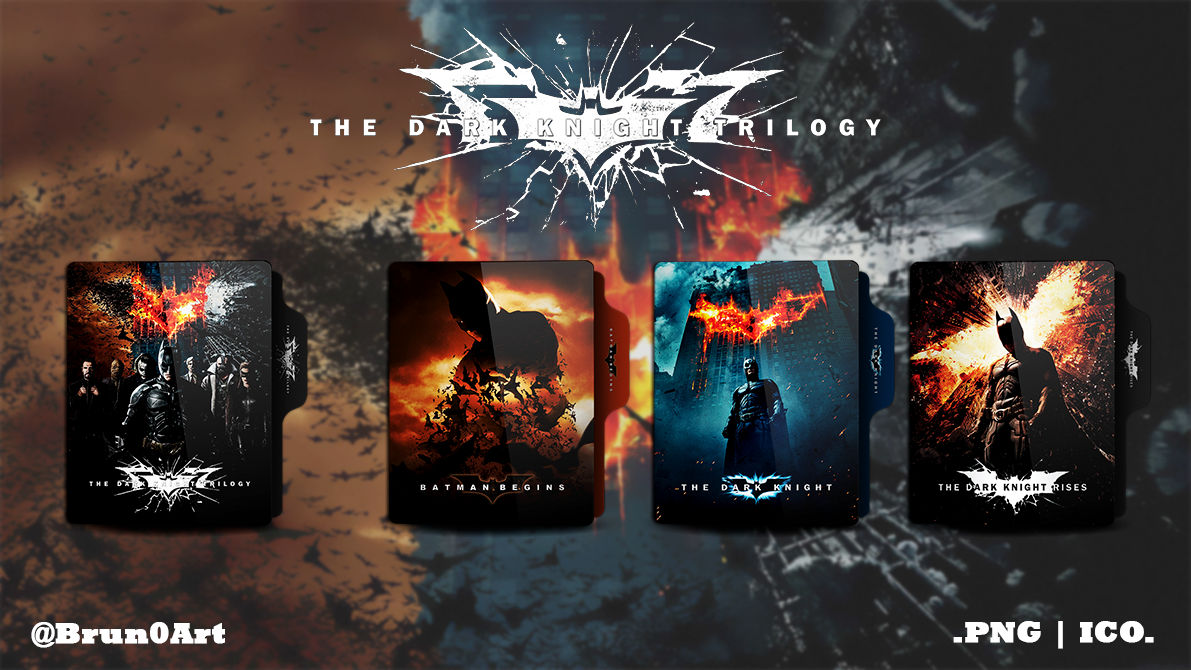 The Dark Knight Collection Folder Icon by Brun0Art on DeviantArt