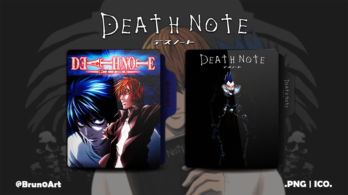 Death Note Folder Icons by Brun0Art on DeviantArt