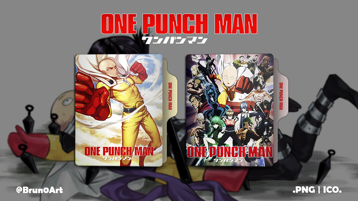 One Punch Man Folder Icons by Brun0Art on DeviantArt