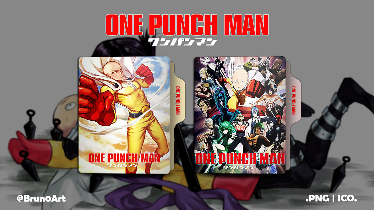 One Punch Man Folder Icons by Brun0Art on DeviantArt