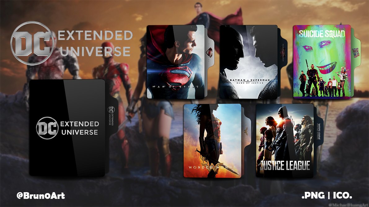 DC Extended Universe Folder Icon Pack by Brun0Art on DeviantArt