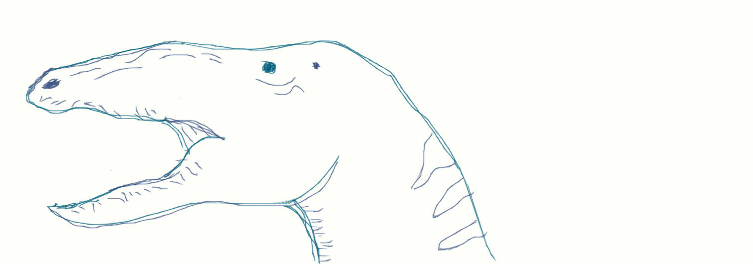 hadrosaurus by amadeus450 on DeviantArt