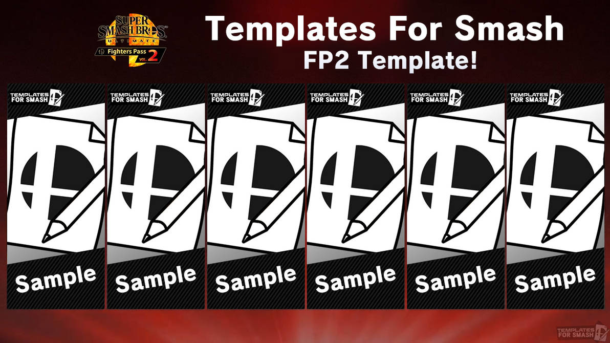Smash Ultimate Fighters Pass 2 Template by TemplatesForSmash on DeviantArt