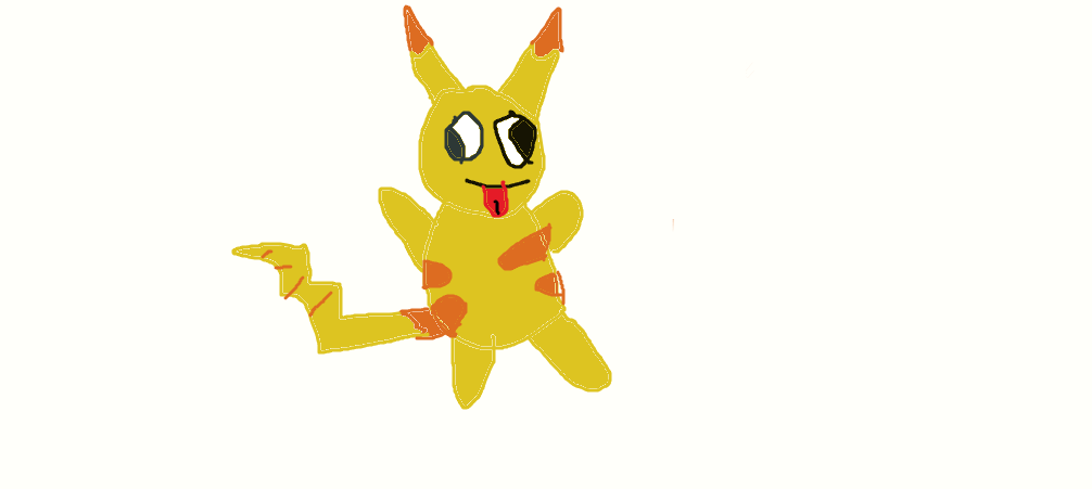 Derpy pikachu by Kitten-draws28 on DeviantArt