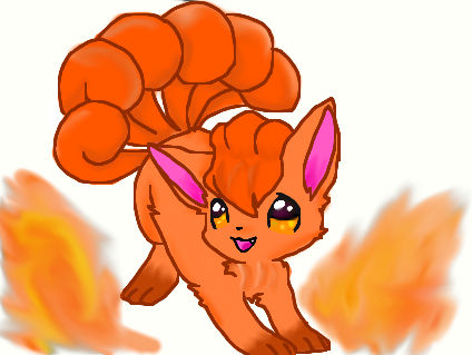 Vulpix the fox of fire by fennekinlovers on DeviantArt